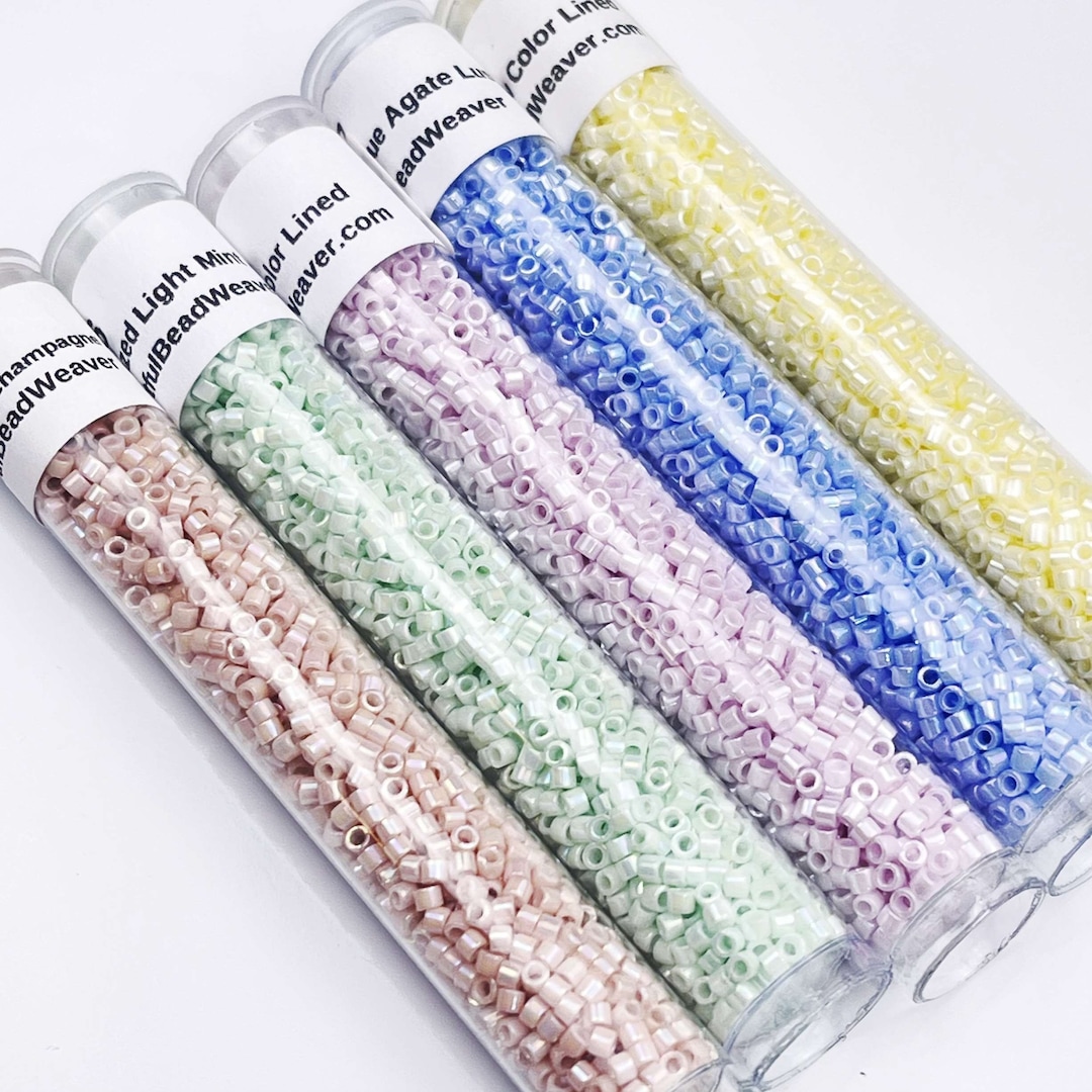 Miyuki Delica Japanese Seed Bead Bead Set | Color Palette | Bead ...