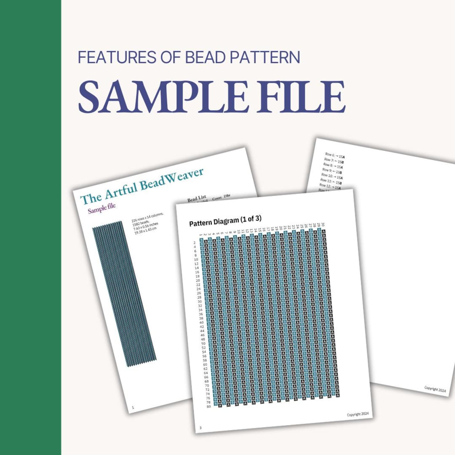 Candy Corn Even Count Peyote Beadwork Bracelet | Pattern Only ...