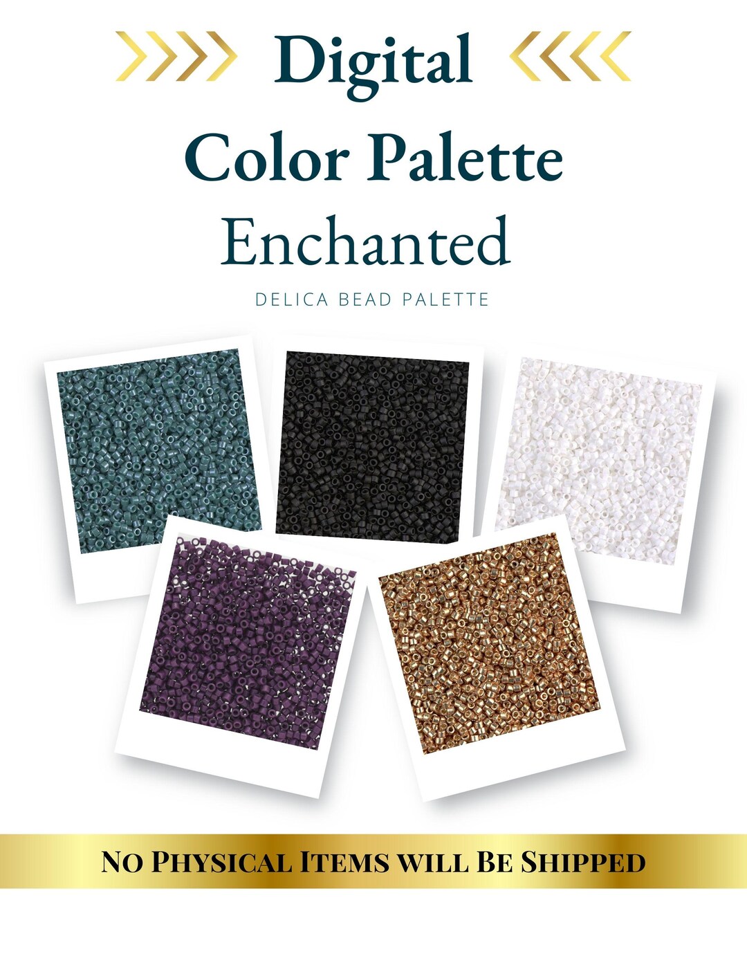 Enchanted Digital Miyuki Delica Color Palette | Bead Color Inspiration ...