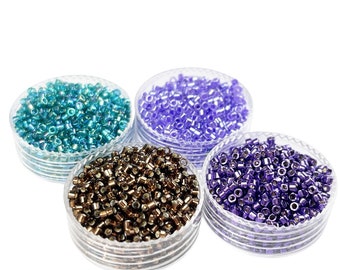 Miyuki Delica Bead Color Palette | 11/0 Seed Bead Set | Beading Starter ...