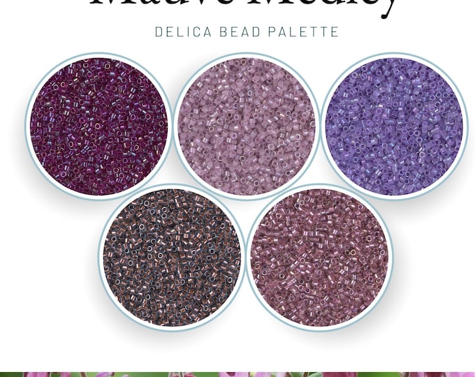 Miyuki Delica Bead Color Palette | Size 11/0 Seed Bead Set | Beading ...