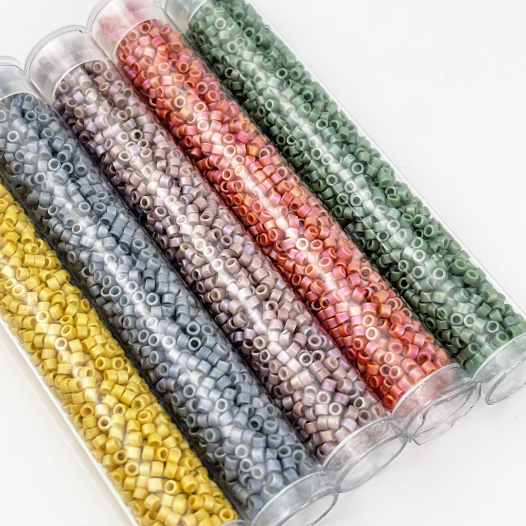 Miyuki Delica Bead Color Palette | 11/0 Seed Bead Set | Beading Starter ...