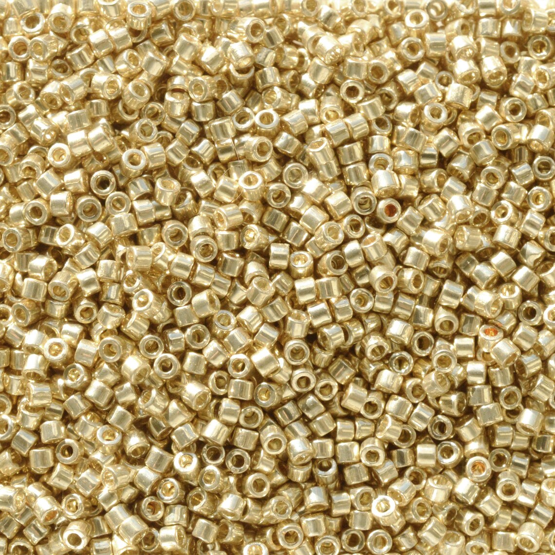 DB2501 Duracoat Galvanized Pale Gold Miyuki Delica Bead | Size 11/0 ...
