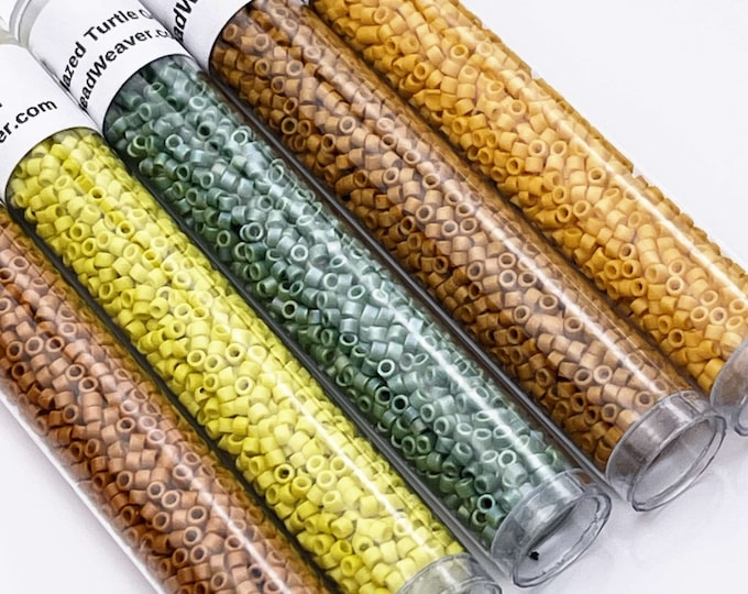 Miyuki Delica Japanese Seed Bead Bead Set | Color Palette | Bead ...