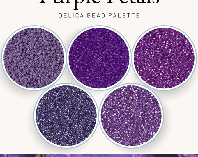 Miyuki Delica Bead Color Palette | Size 11 Seed Set | Beading Starter ...