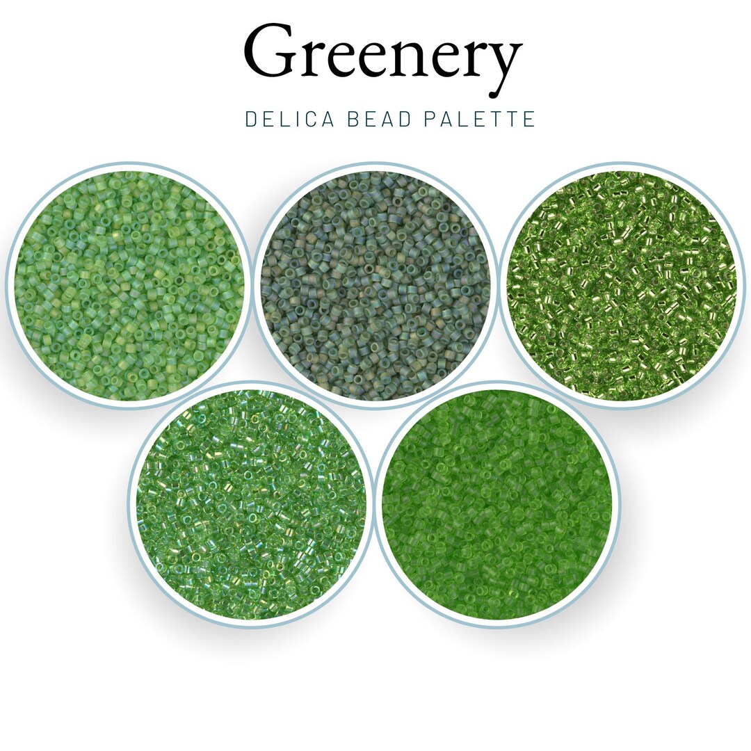 Miyuki Delica Bead Color Palette Size 11 Seed Set Beading Starter Kit ...