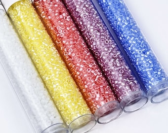 Miyuki Delica Bead Color Palette | 11/0 Seed Bead Set | Beading Starter ...