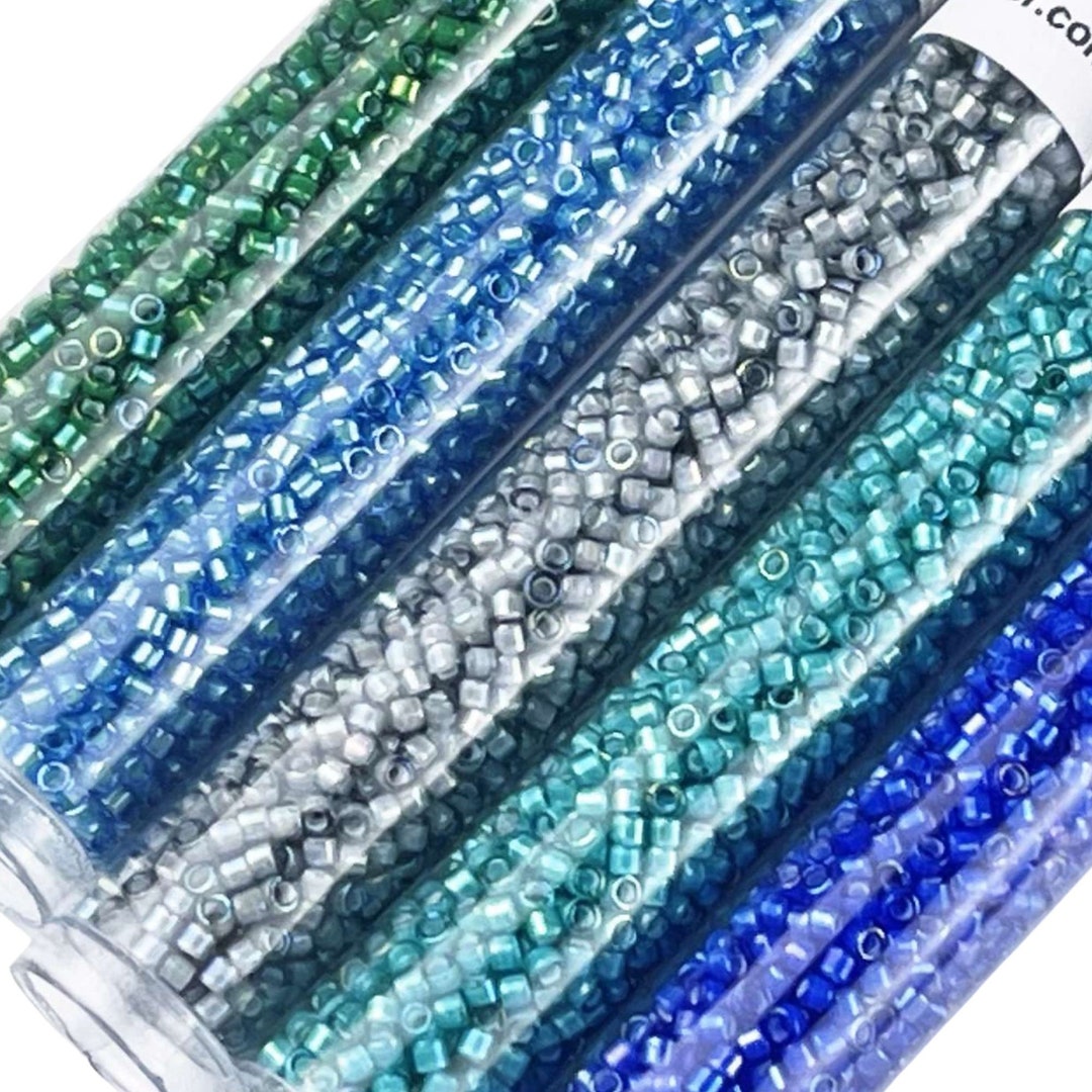 Miyuki Delica Japanese Seed Bead Bead Set | Color Palette | Bead ...