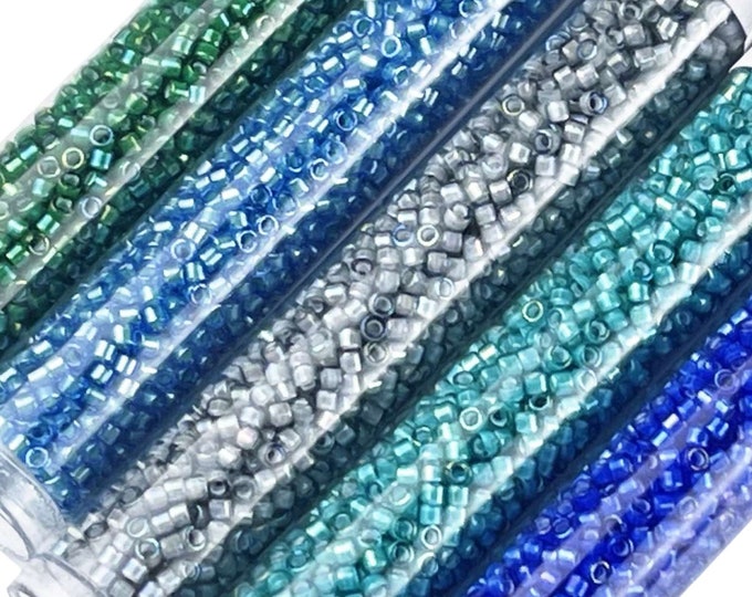 Miyuki Delica Japanese Seed Bead Bead Set | Color Palette | Bead ...