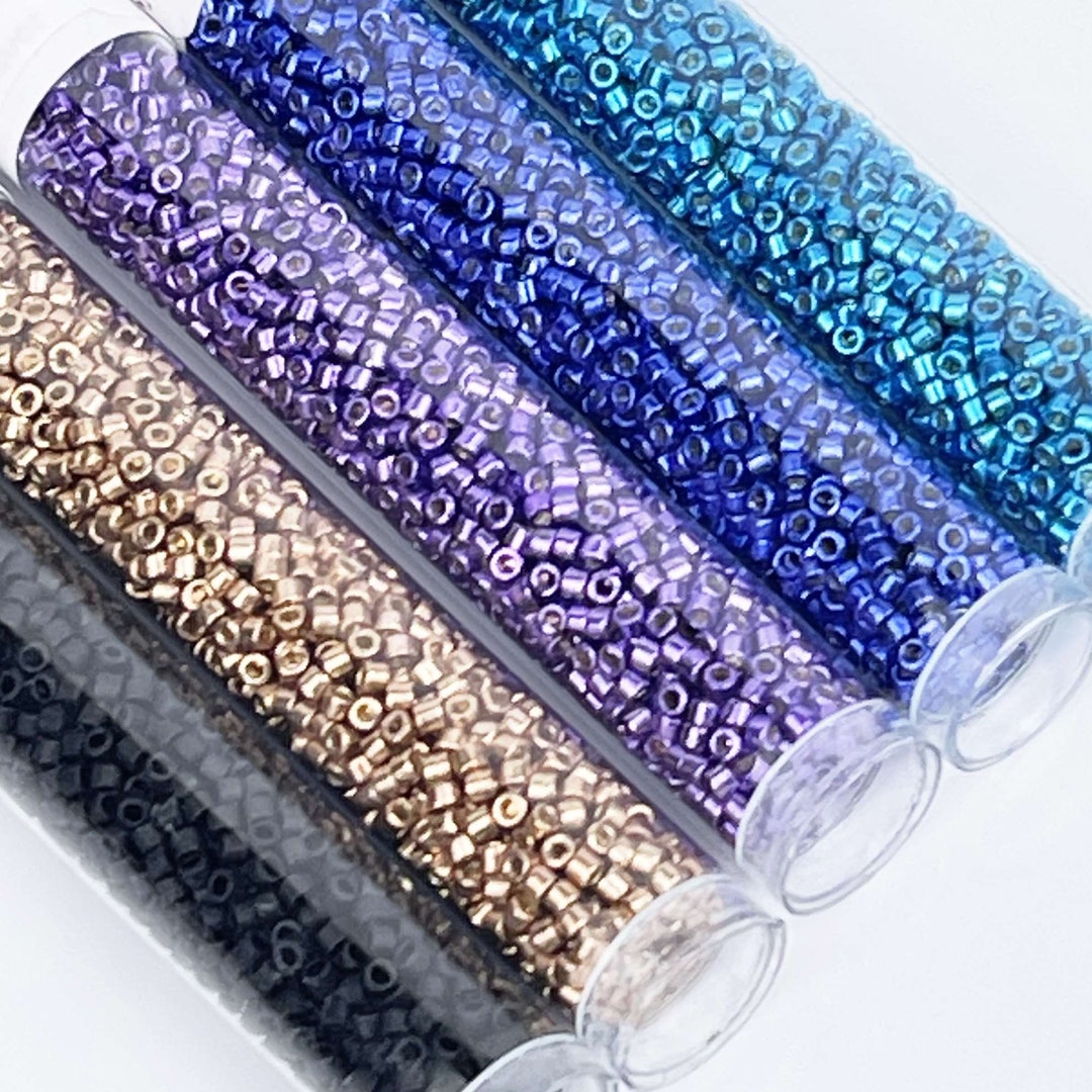 Miyuki Delica Bead Color Palette | 11/0 Seed Bead Set | Beading Starter ...