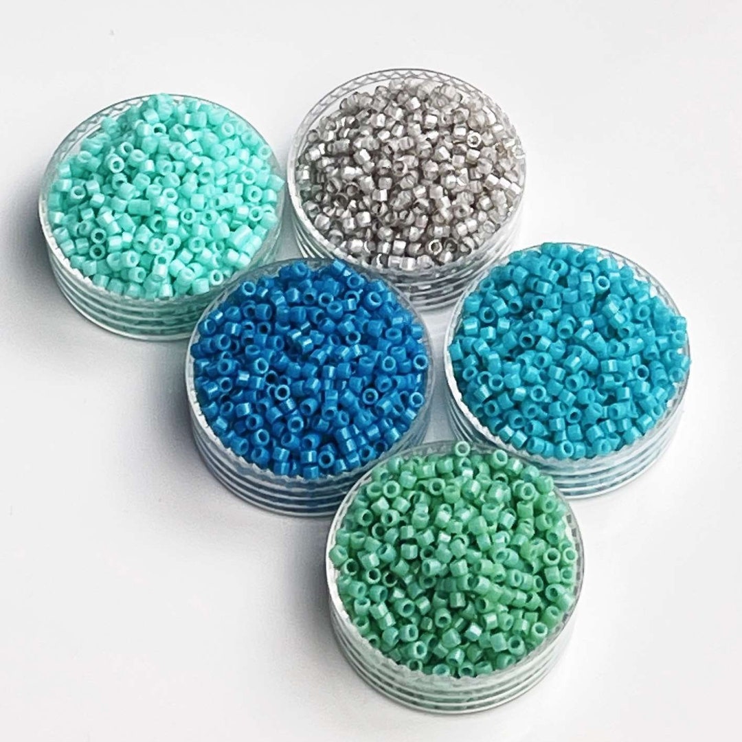Miyuki Delica Japanese Seed Bead Bead Set Color Palette Bead Weaving ...
