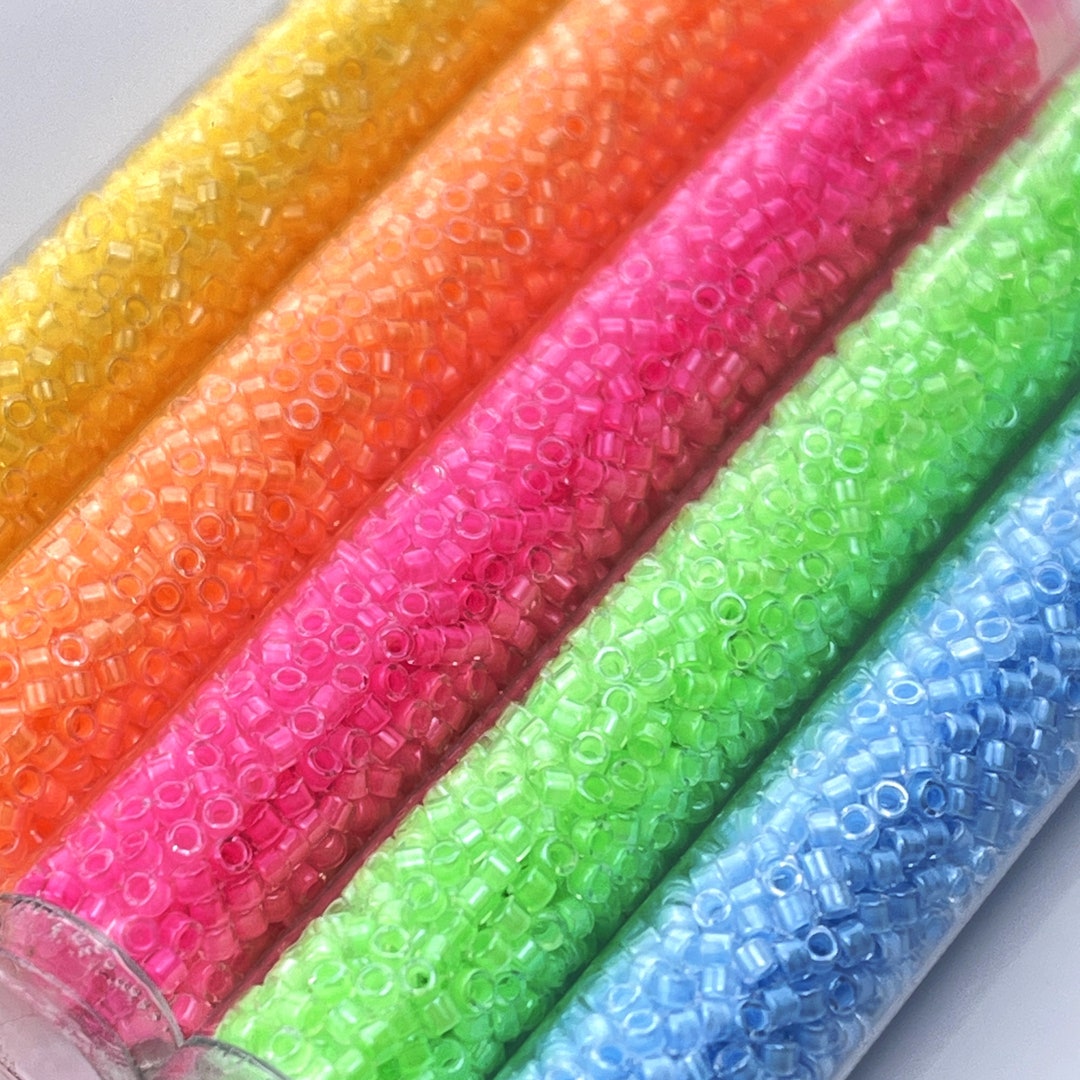 Miyuki Delica Japanese Seed Bead Set | Color Palette | Bead Weaving ...