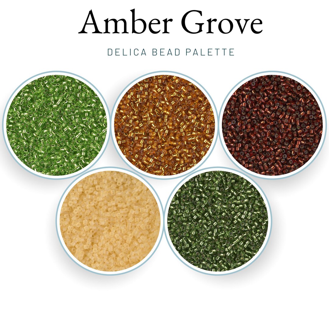 Miyuki Delica Bead Color Palette | Size 11 Seed Set | Beading Starter ...