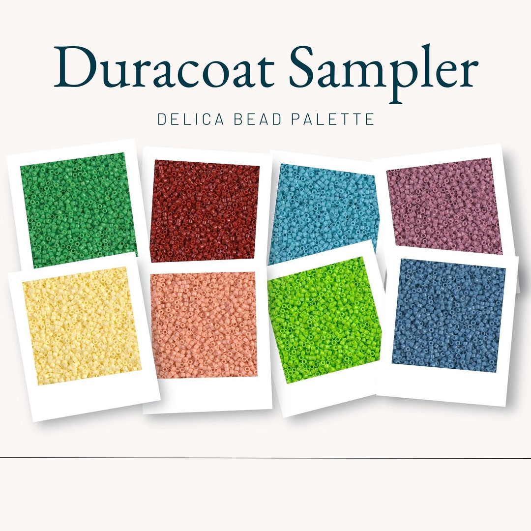 Miyuki Delica Japanese Seed Bead Bead Set | Color Palette | Bead ...