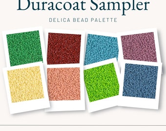 Miyuki Delica Japanese Seed Bead Bead Set | Color Palette | Bead ...
