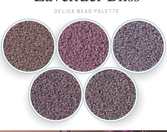 Miyuki Delica Bead Color Palette | Size 11 Seed Set | Beading Starter ...