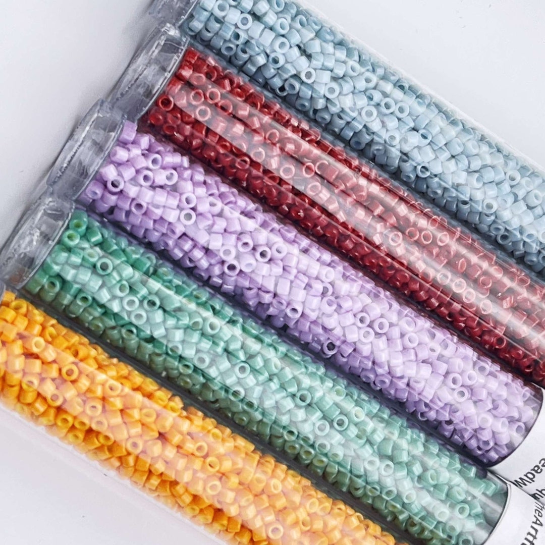 Miyuki Delica Japanese Seed Bead Bead Set | Color Palette | Bead ...