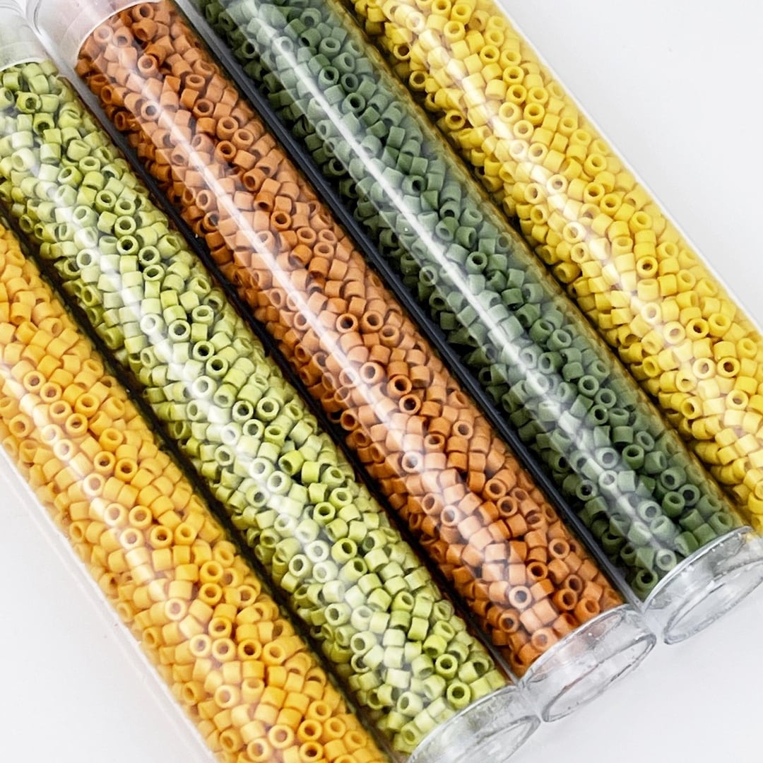 Miyuki Delica Bead Color Palette | Size 11 Seed Set | Beading Starter ...