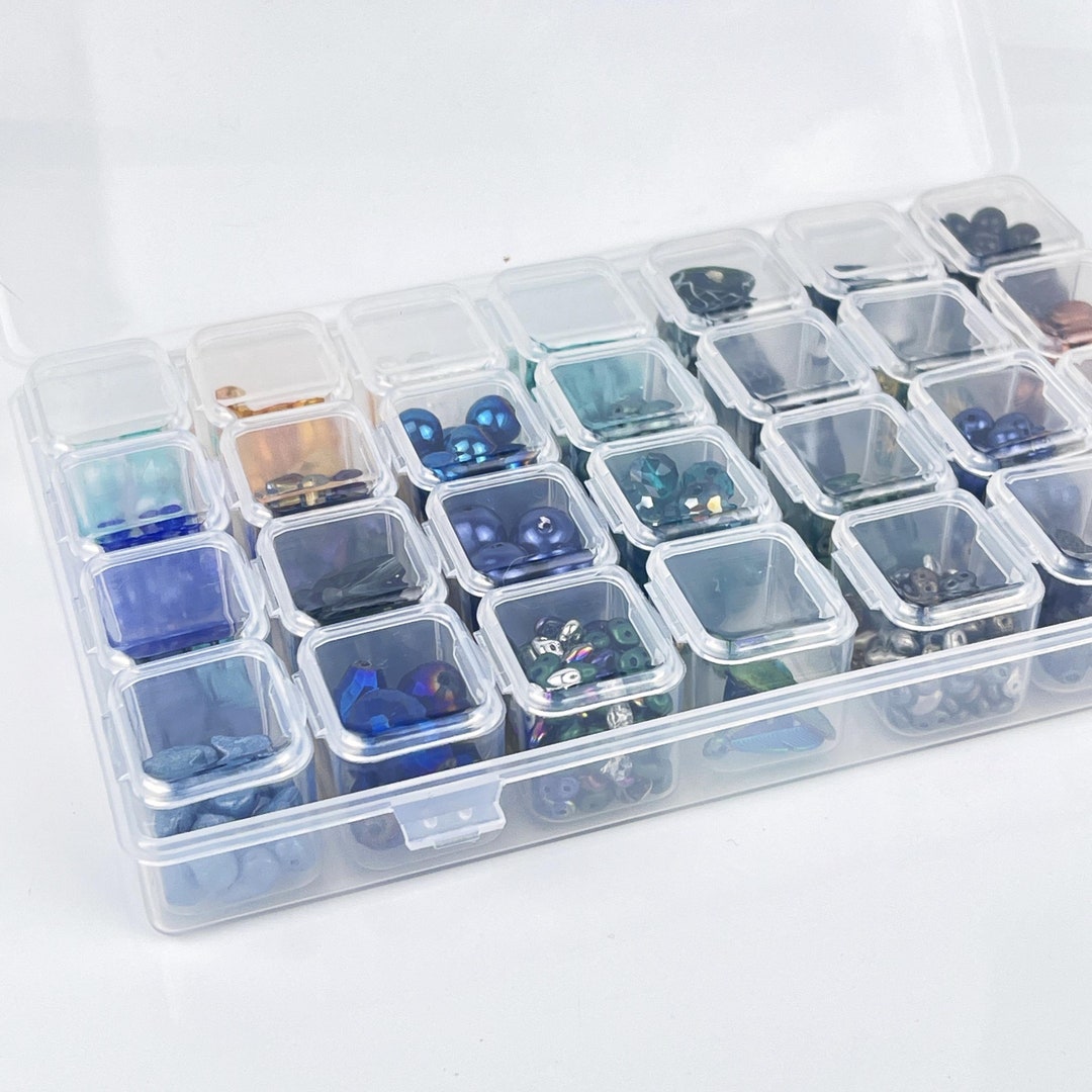 Glass Bead Sampler | Beading Starter Kit | Jewelry Making Kit | Bead ...