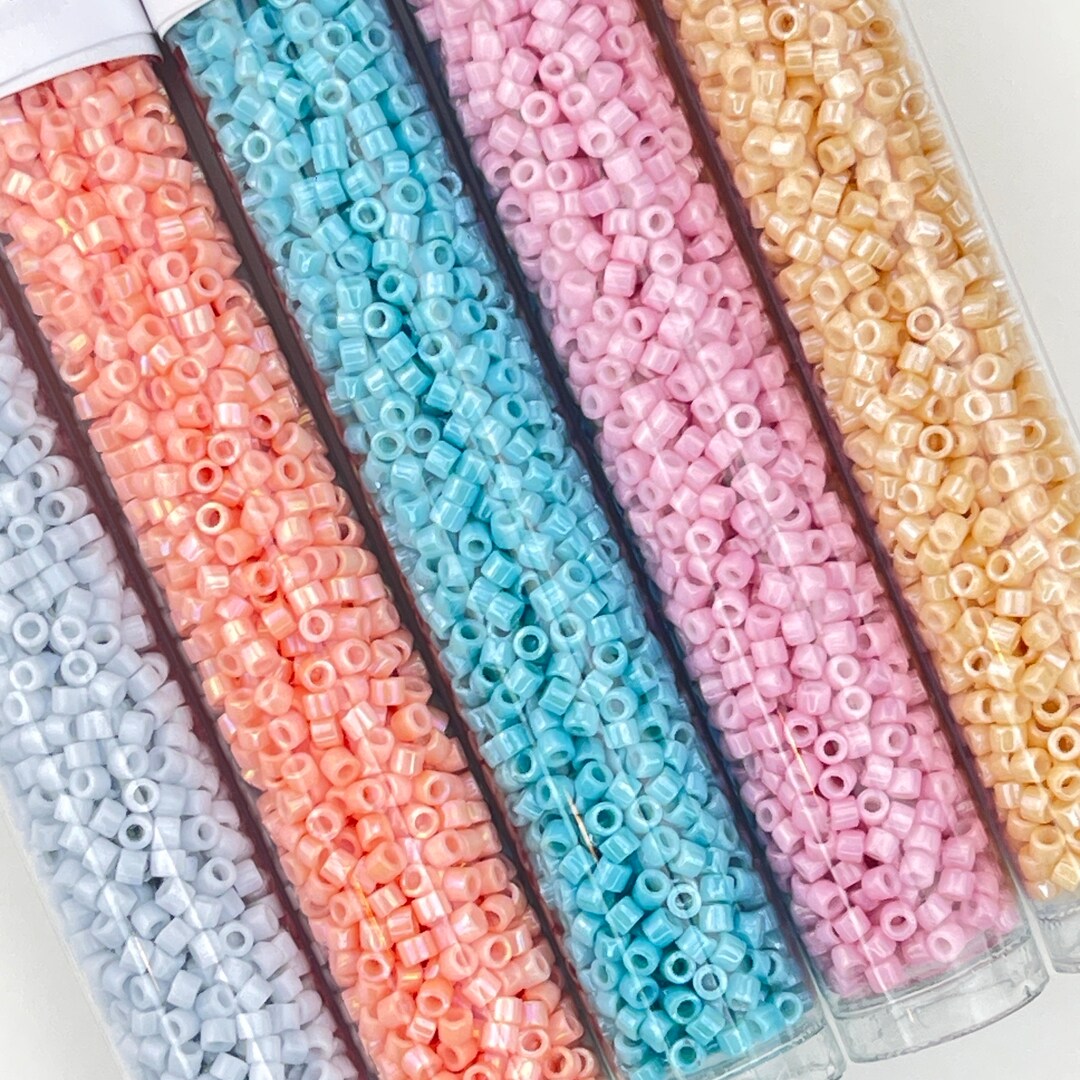 Miyuki Delica Japanese Seed Bead Bead Set Color Palette Bead Weaving ...