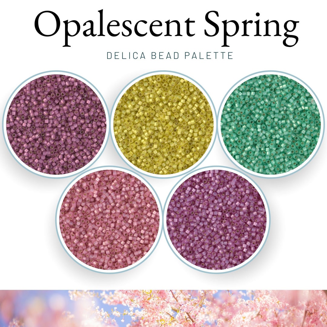 Miyuki Delica Bead Color Palette 11/0 Seed Bead Set Beading Starter Kit ...