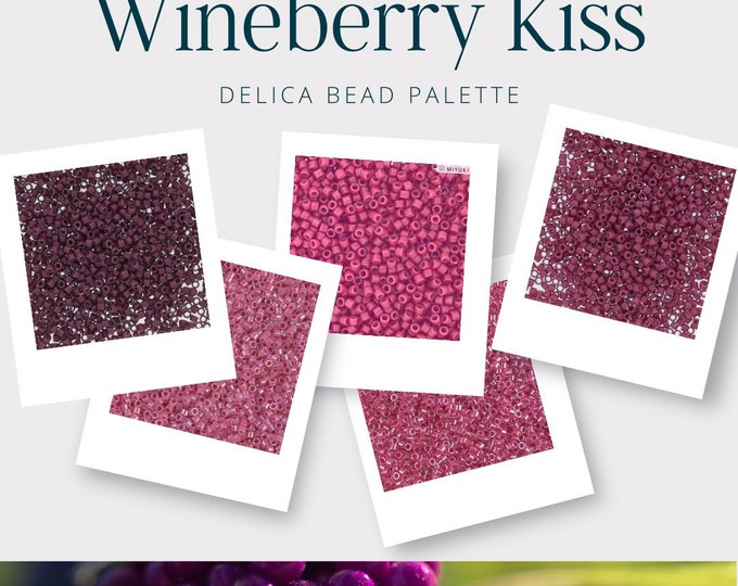 Miyuki Delica Bead Color Palette 11/0 Seed Bead Set Beading Starter Kit ...