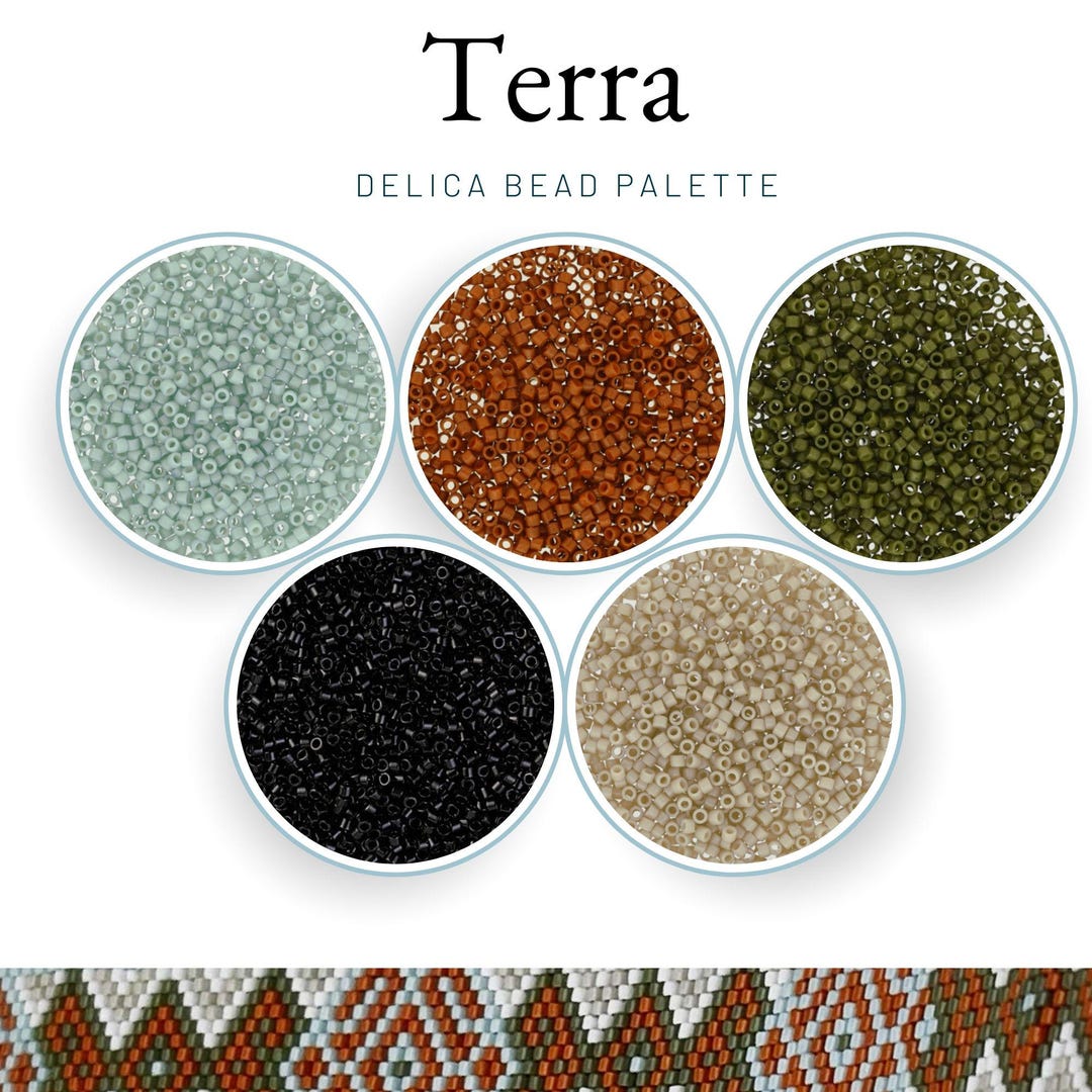 Miyuki Delica Bead Color Palette | Size 11/0 Seed Bead Set | Beading ...