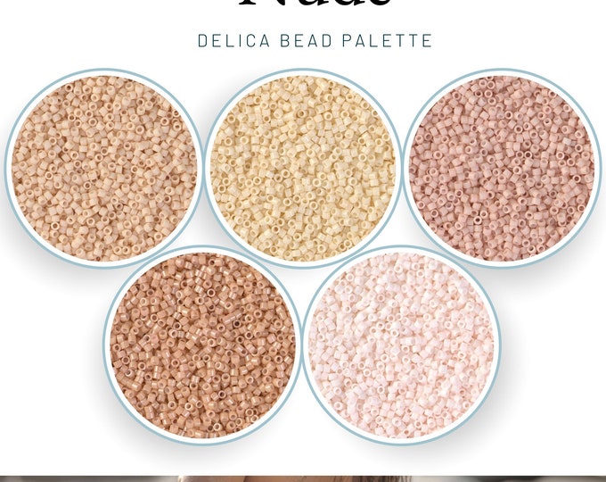 Miyuki Delica Bead Color Palette | 11/0 Seed Bead Set | Beading Starter ...