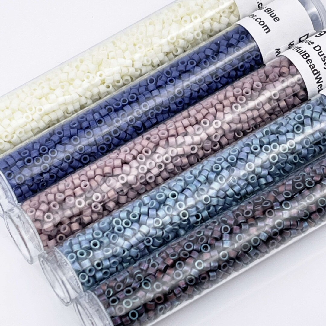 Miyuki Delica Bead Color Palette | 11/0 Seed Bead Set | Beading Starter ...