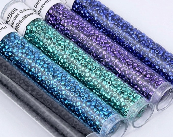 Miyuki Delica Japanese Seed Bead Bead Set | Color Palette | Bead ...