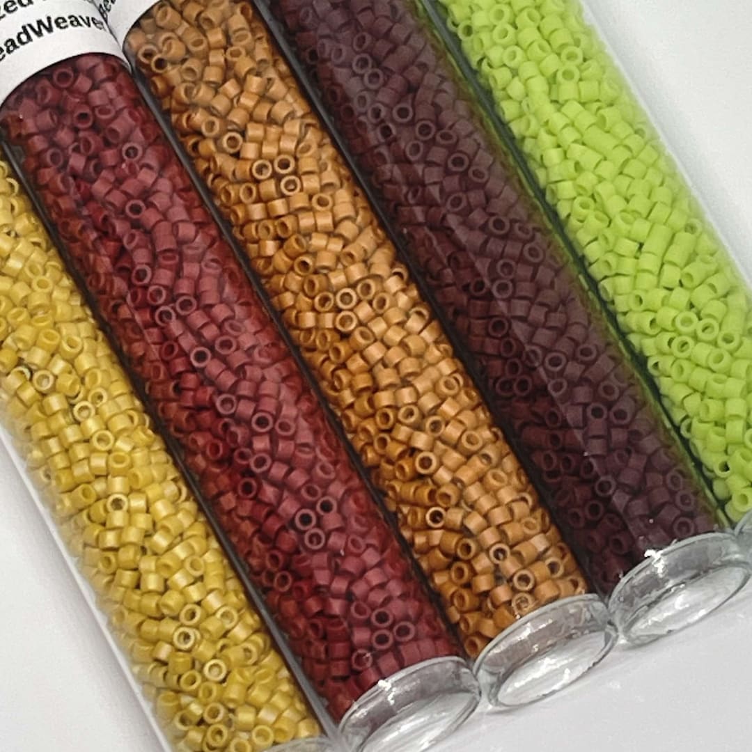 Miyuki Delica Bead Color Palette | 11/0 Seed Bead Set | Beadweaving ...