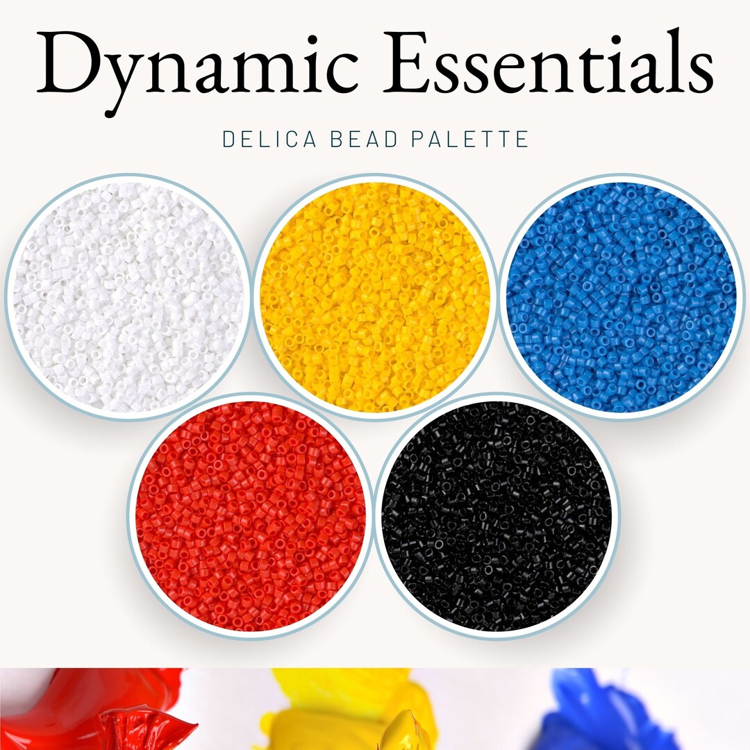 Miyuki Delica Japanese Seed Bead Bead Set | Color Palette | Bead ...