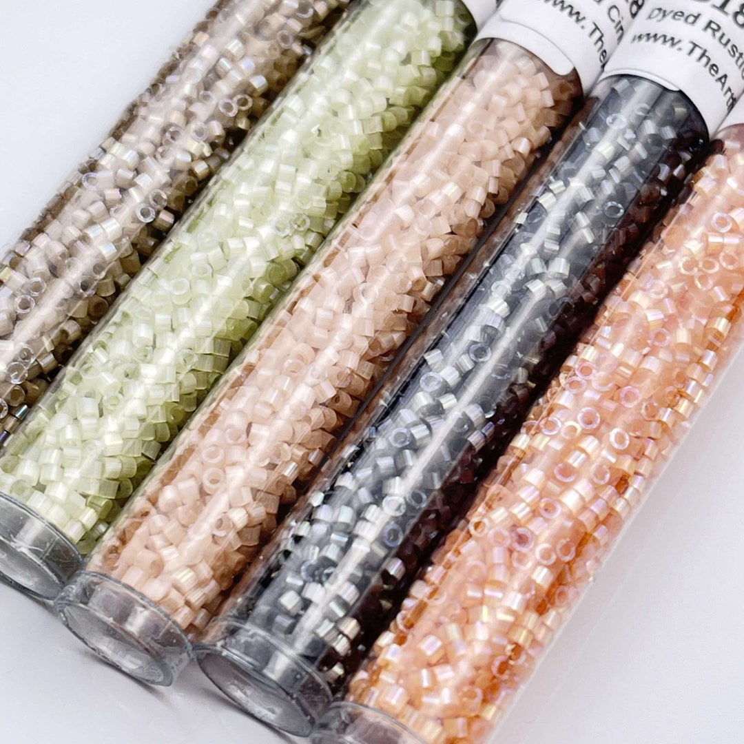 Silky Cactus Miyuki Delica Bead Color Palette | 11/0 Seed Bead Set ...