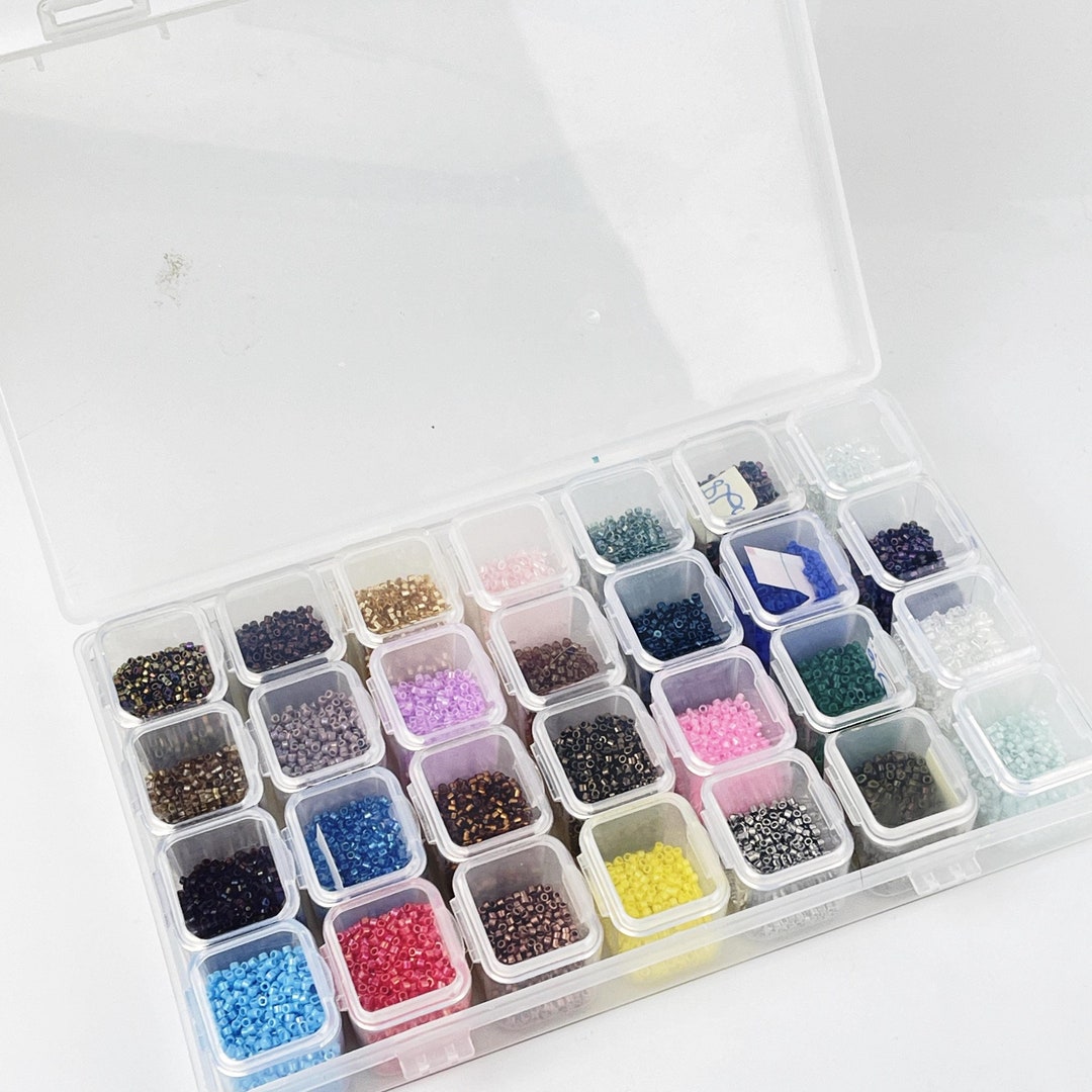 Delica Sampler Miyuki Delica Bead Color Palette | 11/0 Seed Bead Set ...