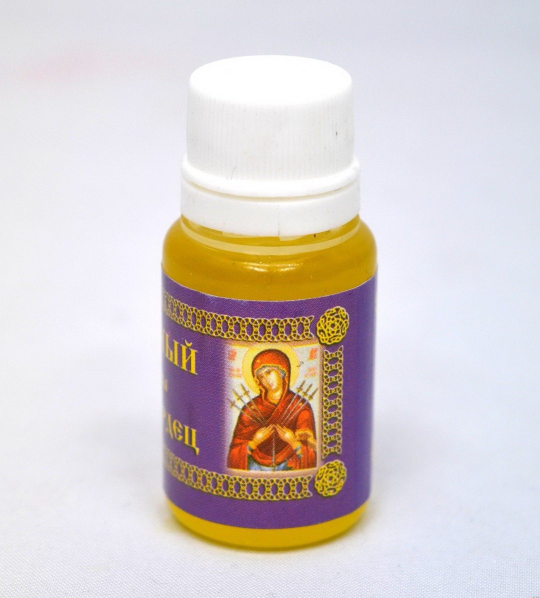 Oil Consecrated on the Icon Mother of God of Seven Arrows | Holy Oil ...