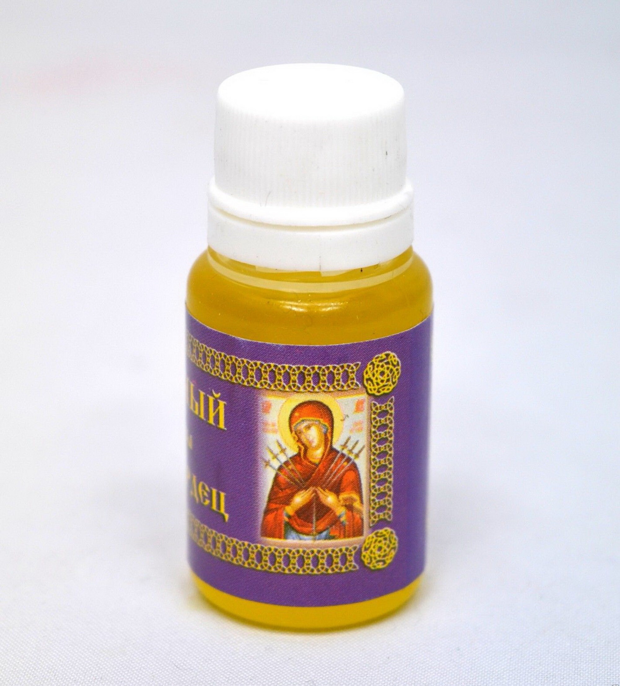 Oil Consecrated on the Icon Mother of God of Seven Arrows | Holy Oil ...