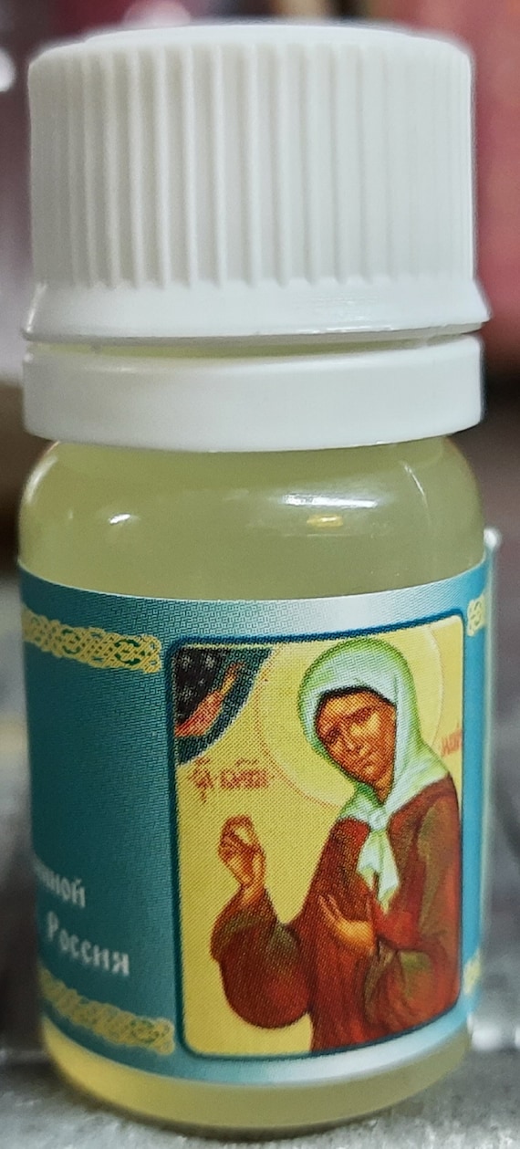 Oil Consecrated on the Relics Matrona of Moscow Oil Holy - Etsy