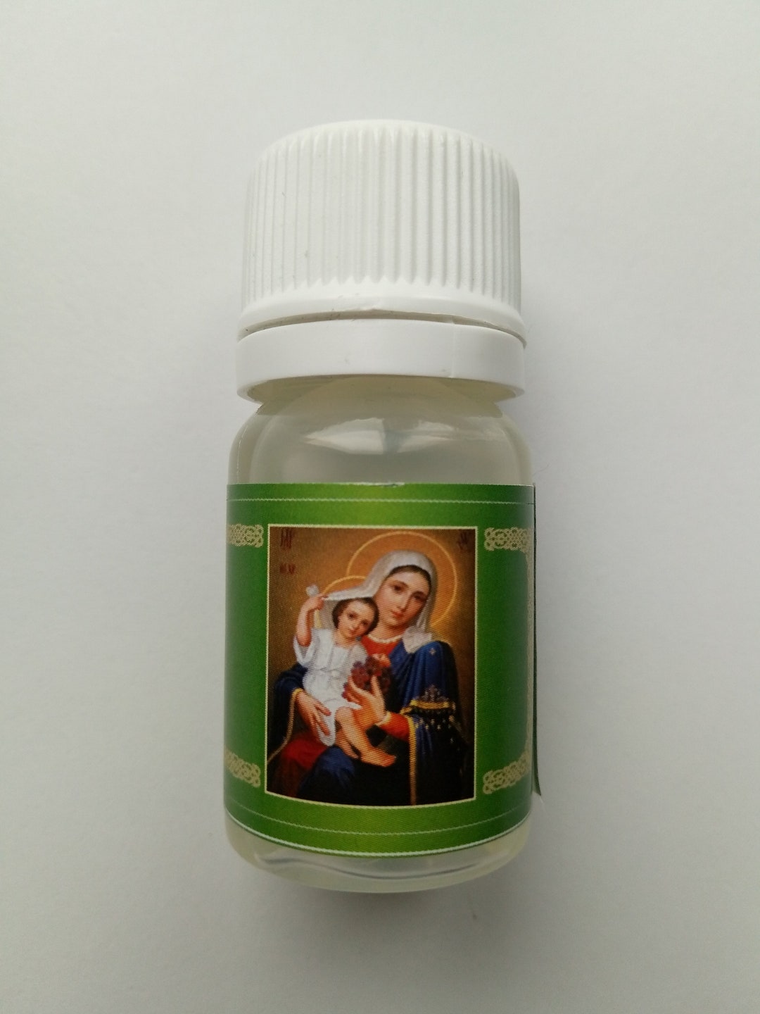 Oil Consecrated on Icon Mother of God Covering | Holy Oil | Bottle Oil ...
