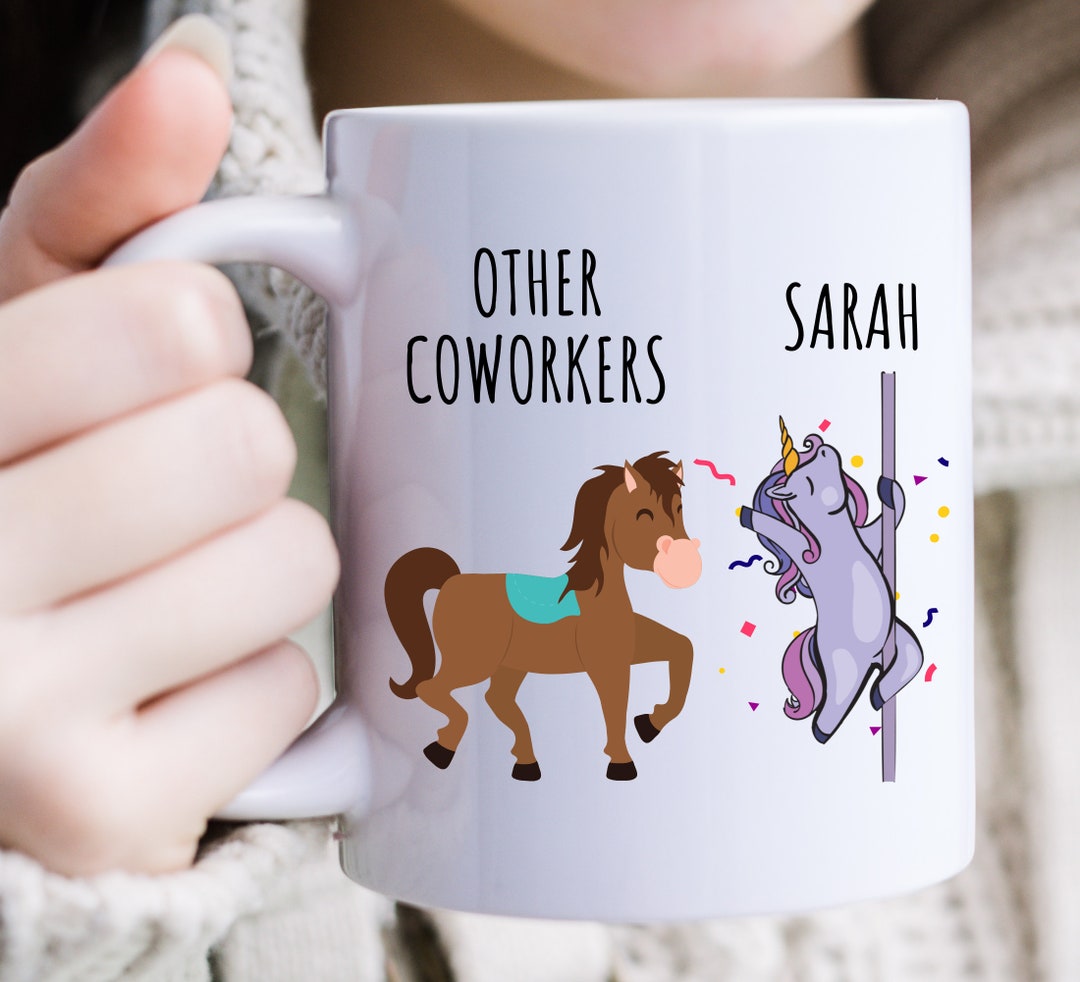 Other Coworkers Unicorn Mug, Funny Coffee Mug, Co-worker Gag Gifts ...