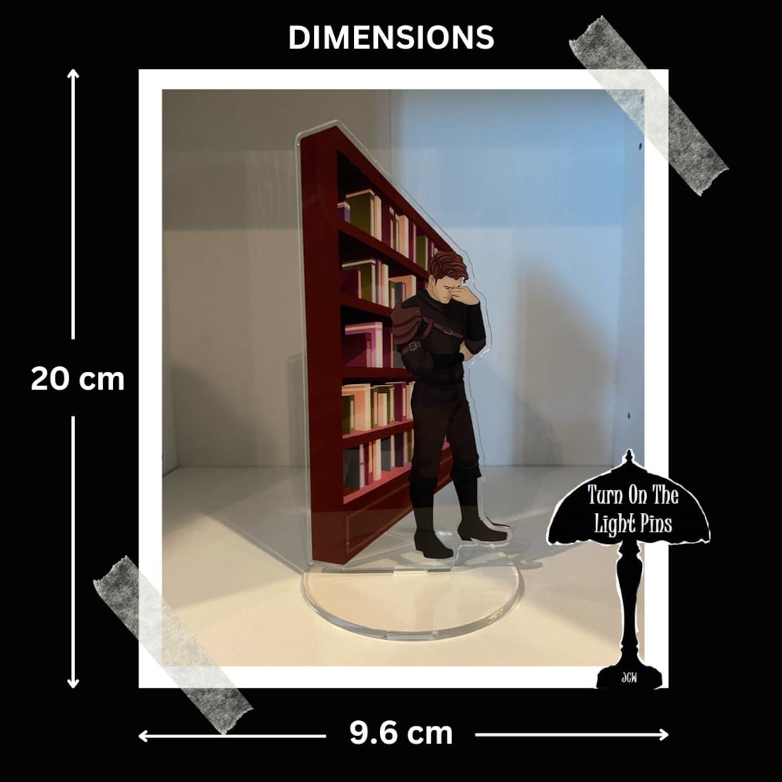 Chaol 'really Dorian' Acrylic Standee TOG Throne of Glass - Etsy