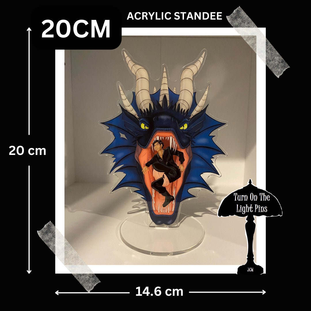 Fourth Wing - Xaden and Sgaeyl Fly or Die Series Acrylic Standee ...
