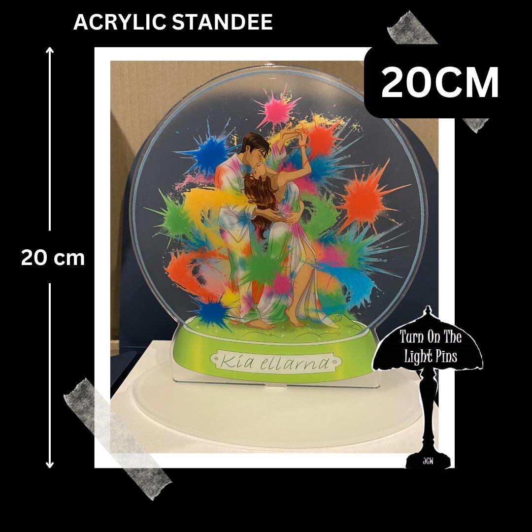Akarnae Globe Themed Acrylic Standee 20cm H - Lynette Noni - Kaldoras ...