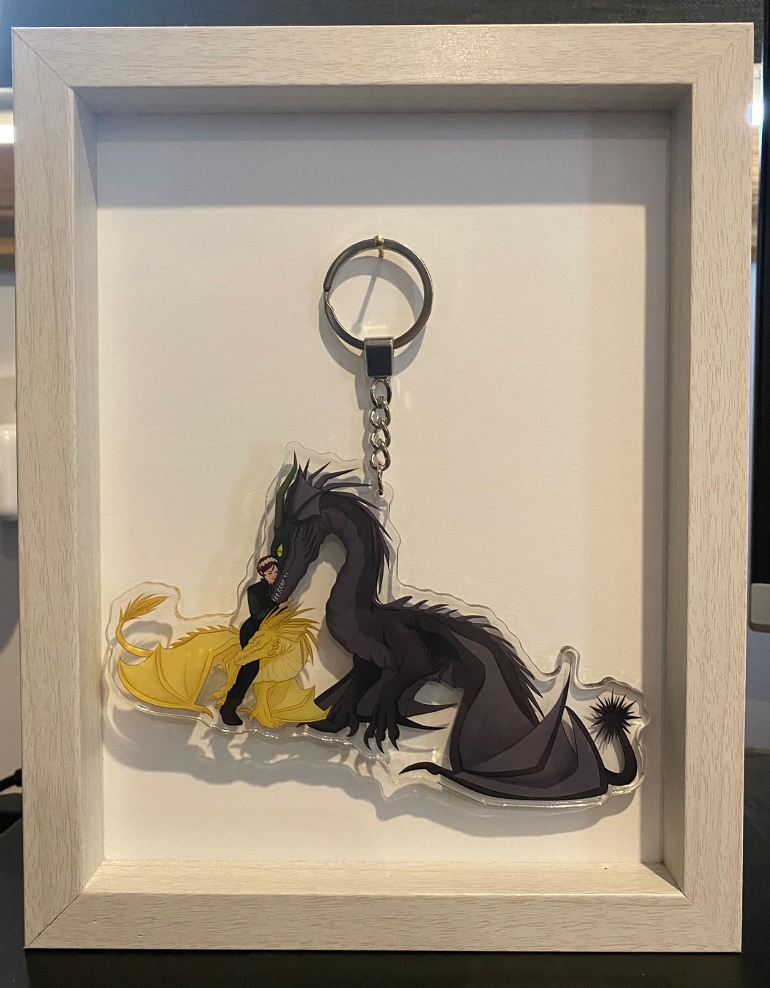 Fourth Wing - Rebecca Yarros - Violet, Tairn and Andarna Acrylic ...