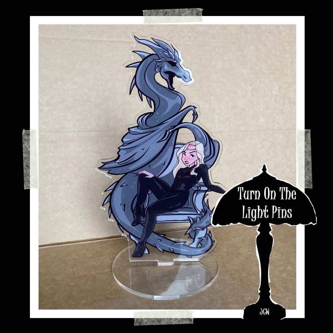 Asterin Blackbeak With Nerene Throne Acrylic Standee (13 Throne Series ...