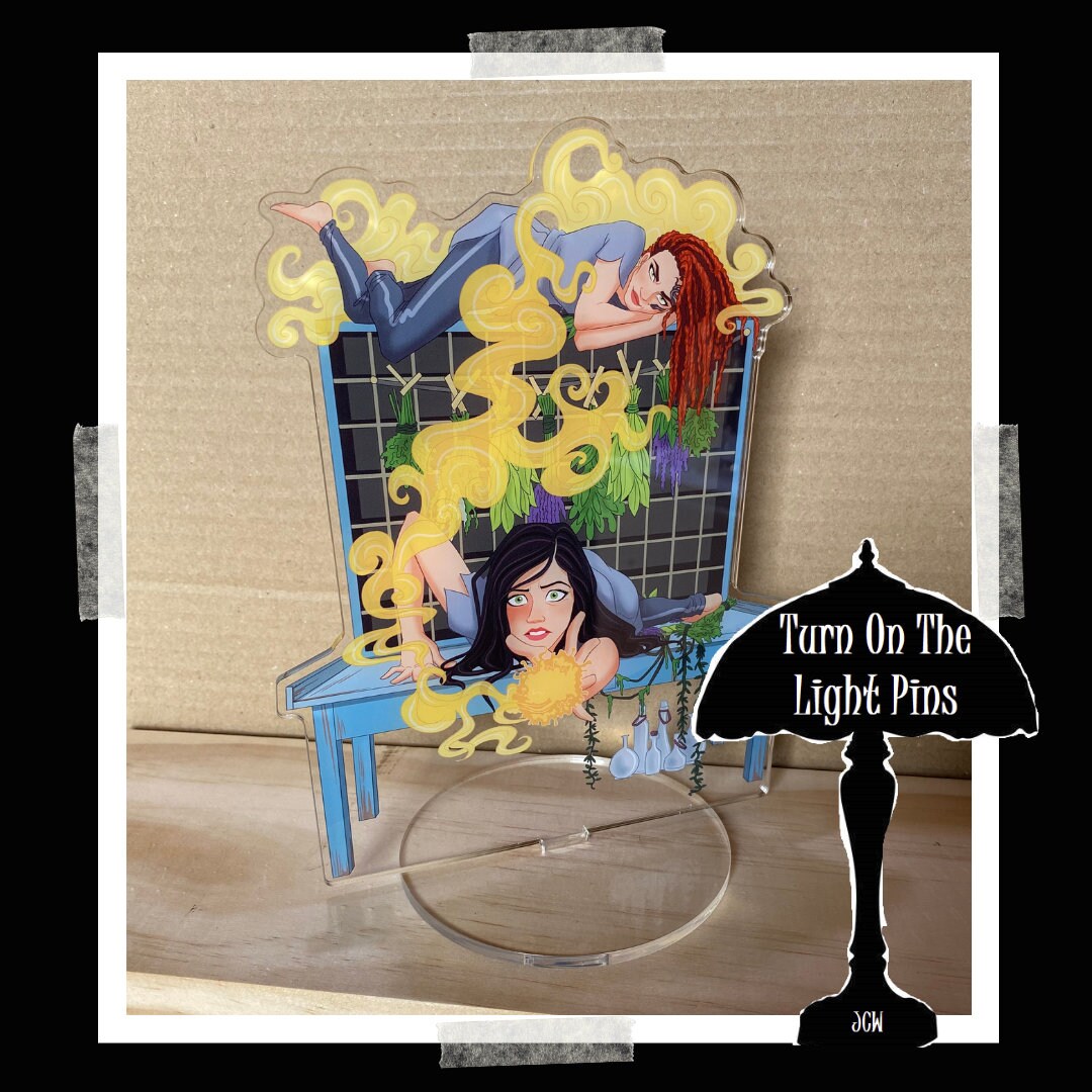 The Prison Healer - Kiva and Cresta - 'unexpected Ally' Acrylic Standee ...