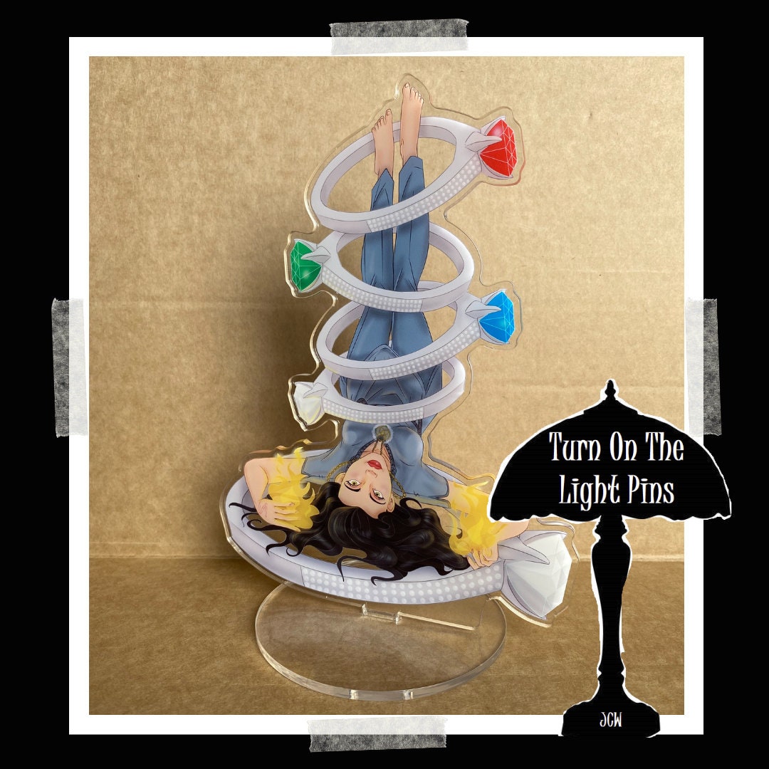 The Prison Healer Kiva 'upside-down Kiva' Prison Outfit Acrylic Standee - Etsy