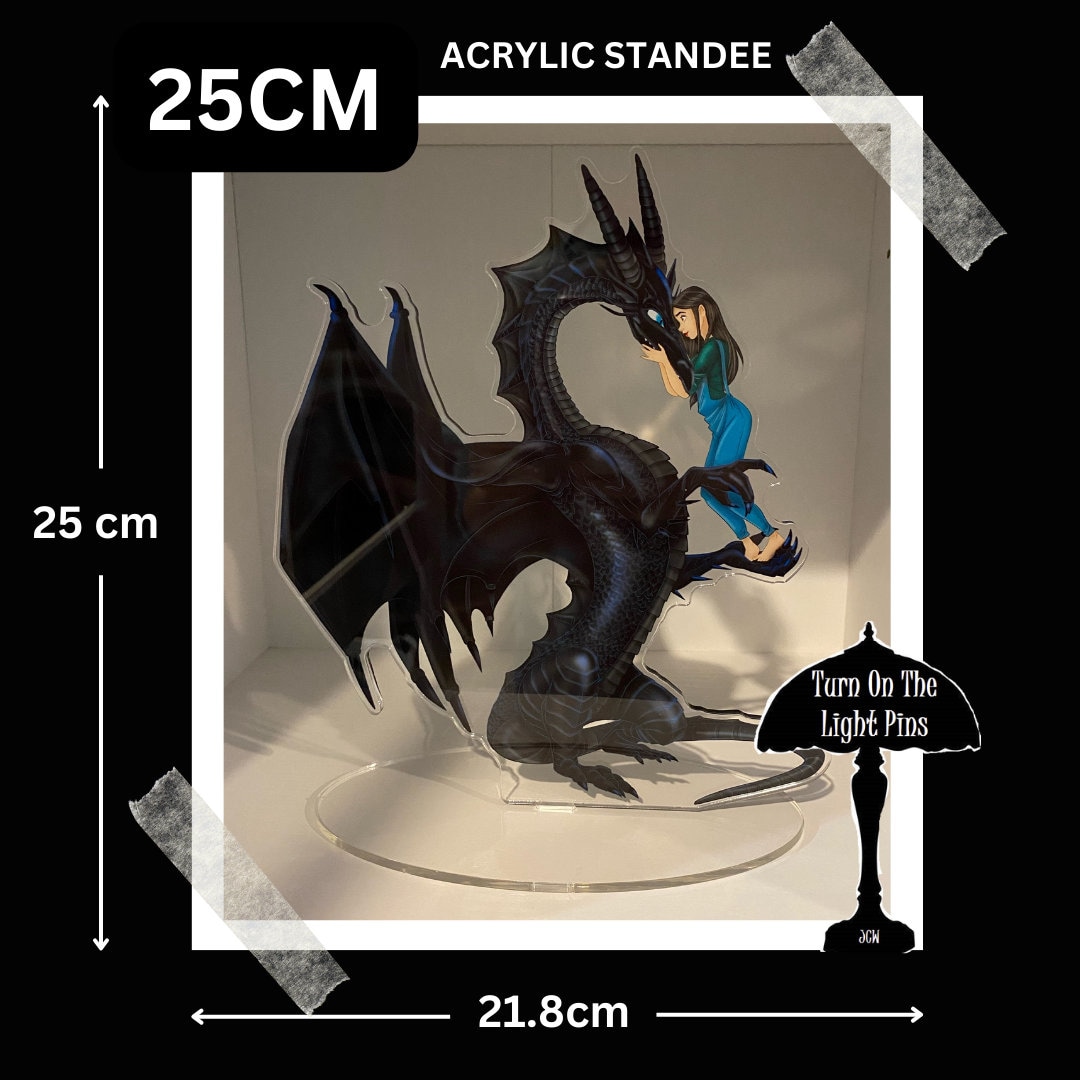 Akarnae - Alex und Xira 'My Friend' Acryl-Aufsteller Lynette Noni - Etsy.de