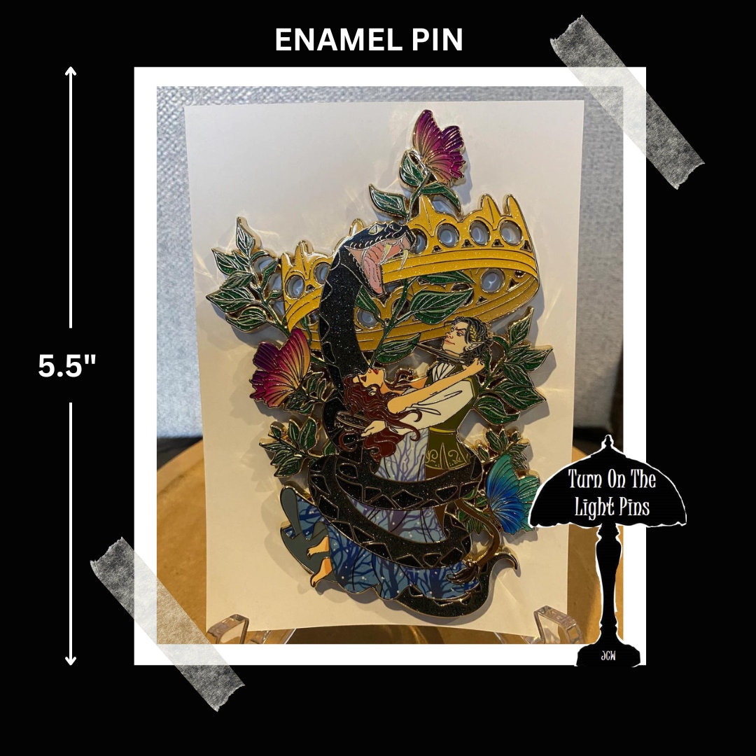 5.5inch Enamel Pin Jude and Cardan 'we Each Have Our Own Weapon' the ...