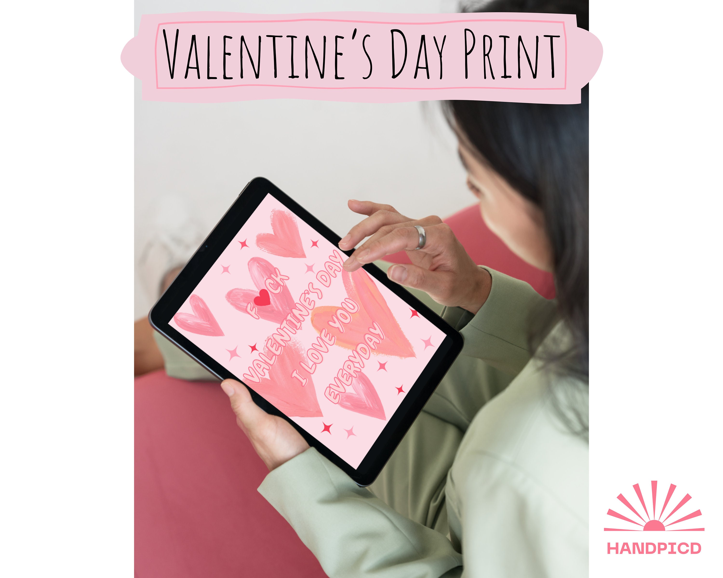 Inclusive Valentine's Day Card | DIY Digital Print | Lifetime Access to ...