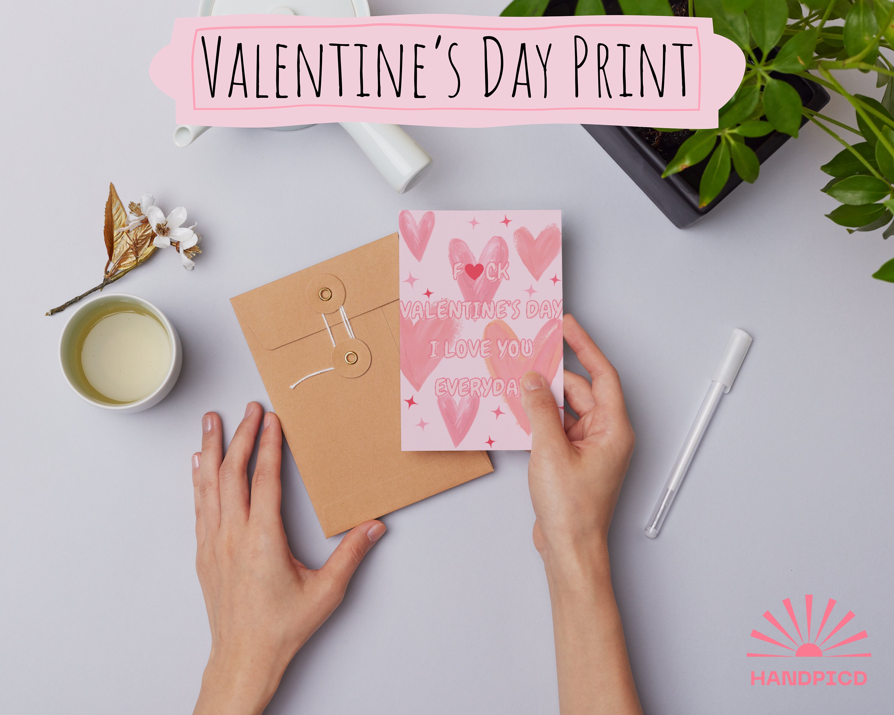 Inclusive Valentine's Day Card | DIY Digital Print | Lifetime Access to ...
